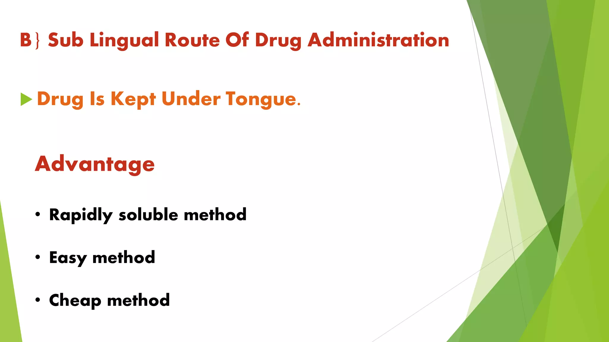Route of drug administration | PPT