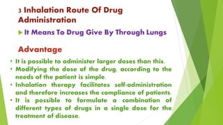 Route of drug administration | PPT