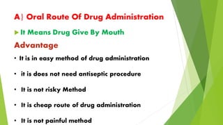 Route of drug administration | PDF