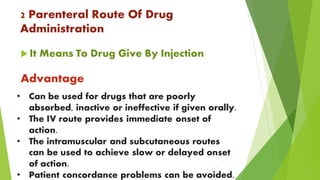 Route of drug administration | PPT
