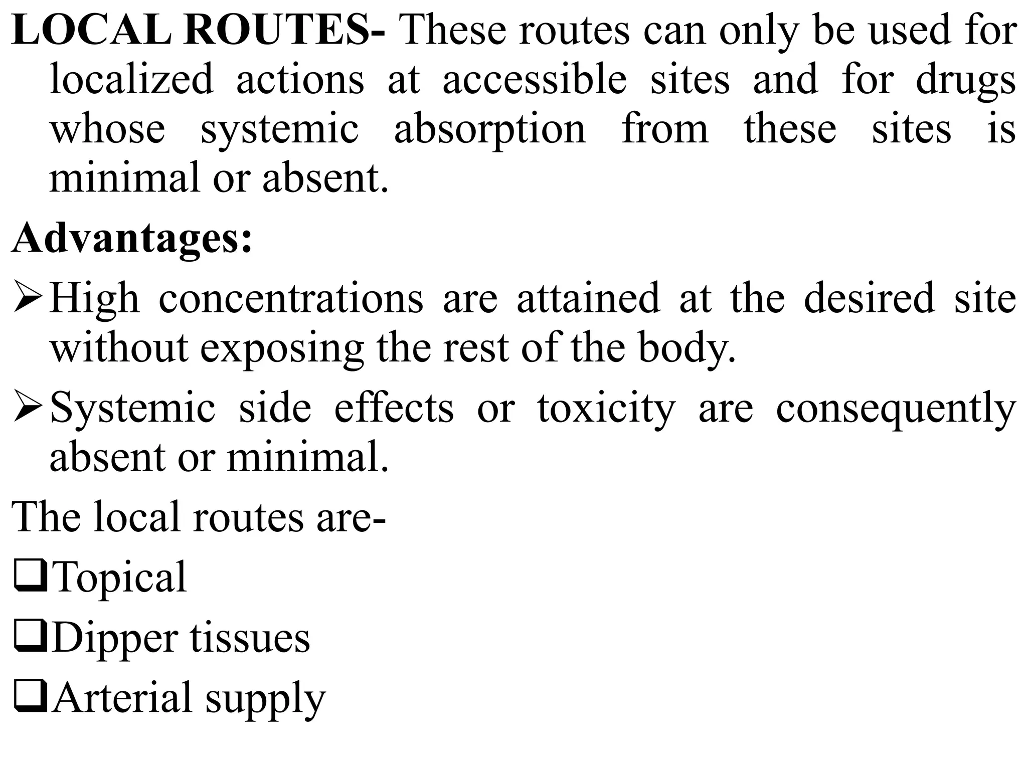Route of drug administration (2) | PPTX