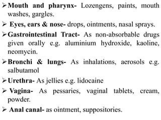 Route of drug administration (2) | PPT
