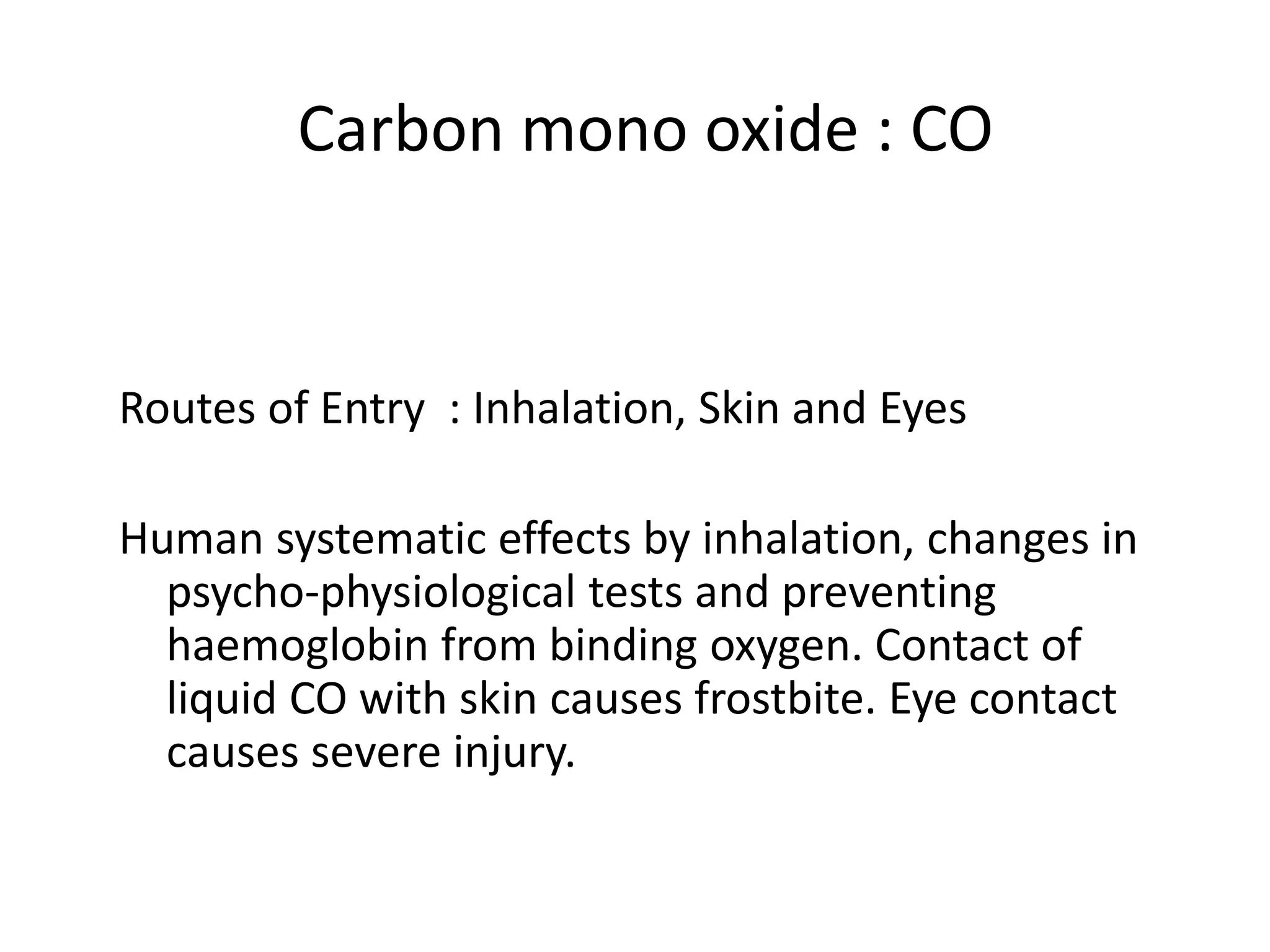 Route of entry efffects by diffrent chemicals & PPE | PPTX | Lung and ...