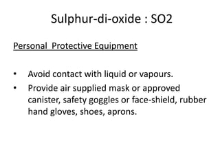 Route of entry efffects by diffrent chemicals & PPE | PPTX
