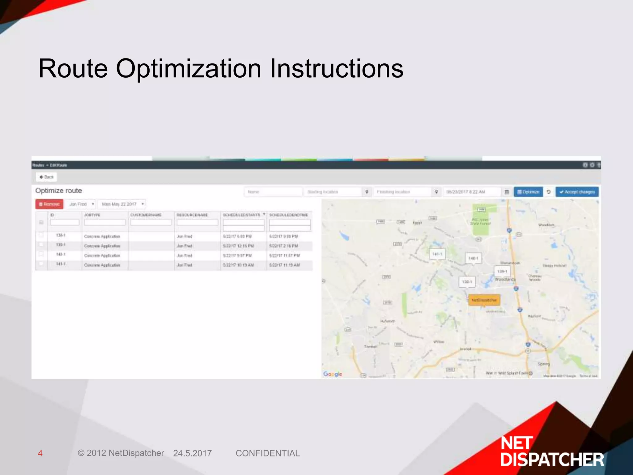 Route Optimization | PPT