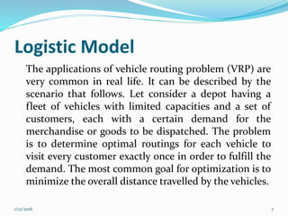 Route Optimization Algorithm.. | PPTX | Computing | Technology & Computing