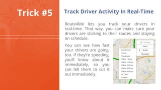 Route Planning Tips and Tricks | PDF