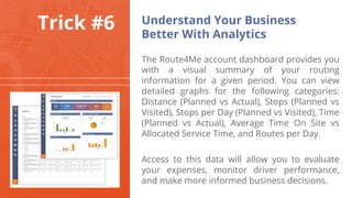 Route Planning Tips and Tricks | PDF