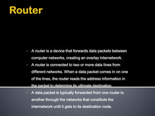 Router | PPT