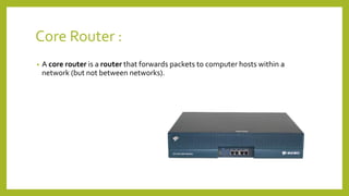 Router and types | PPTX