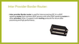 Router and types | PPTX
