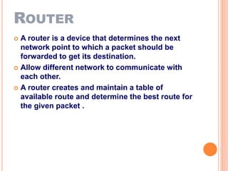 Router | PPTX