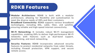 Exploring RDKB: Revolutionizing Residential Gateway Design | PDF