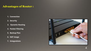 about router presentation in powerpoint. | PPTX
