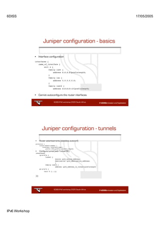 Router configuration(1) | PDF