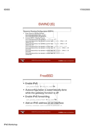 Router configuration(1) | PDF