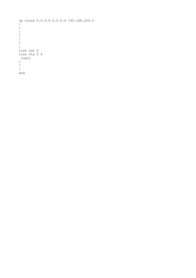 Router0 running config | TXT | Computer Networking | Computing