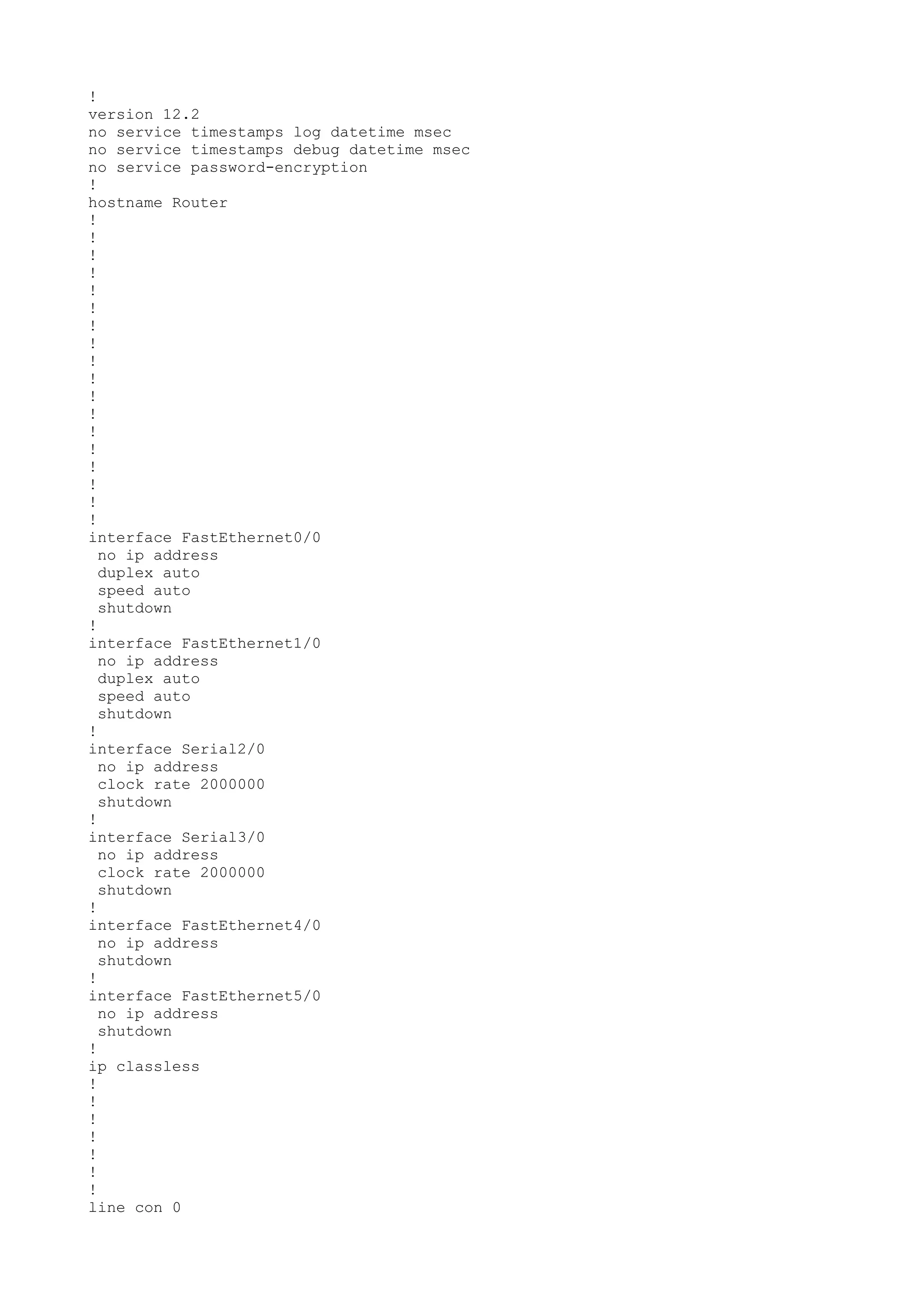 Router startup config backup | TXT