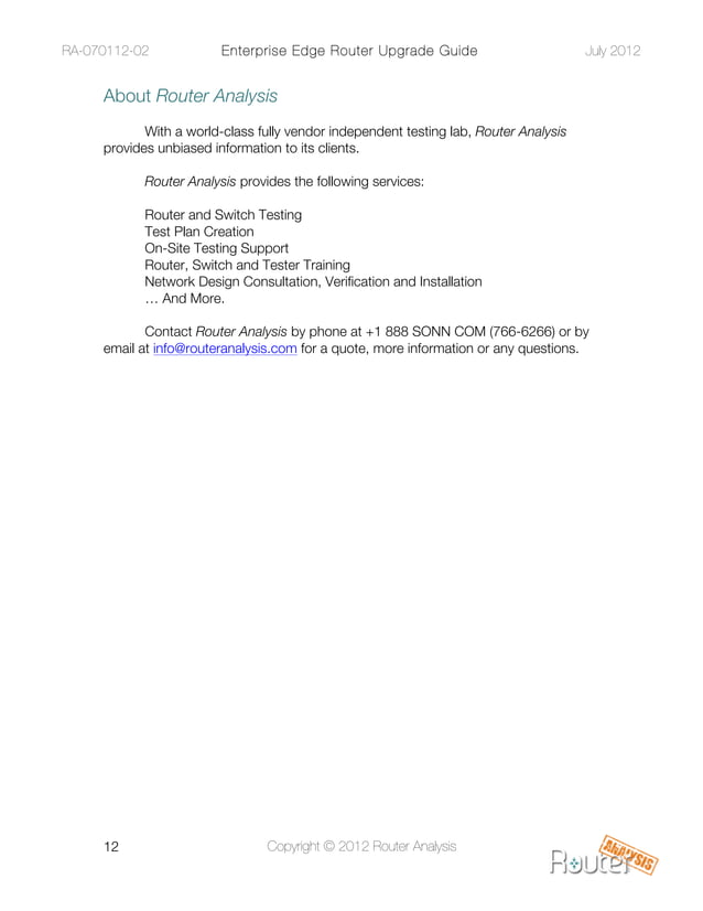 Enterprise Edge Router Upgrade Guide | PDF