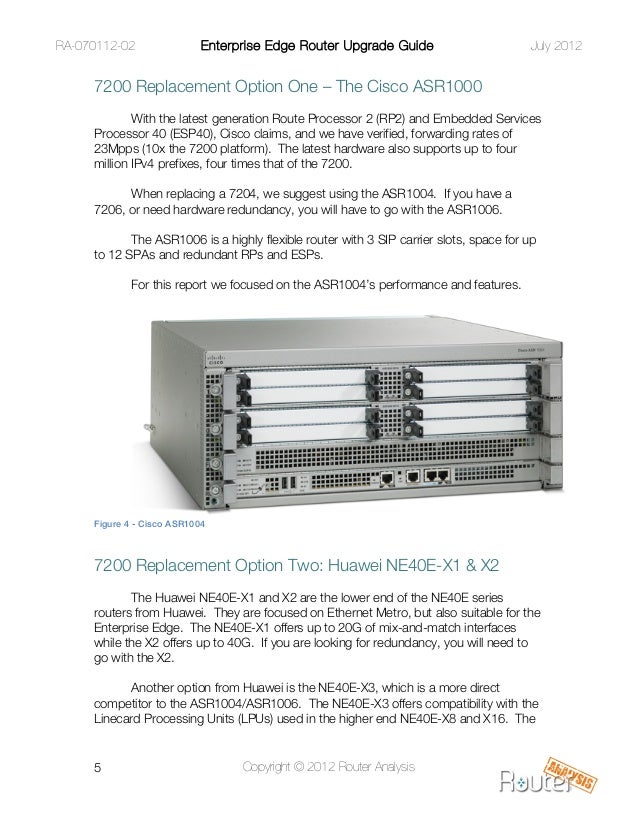 Enterprise Edge Router Upgrade Guide