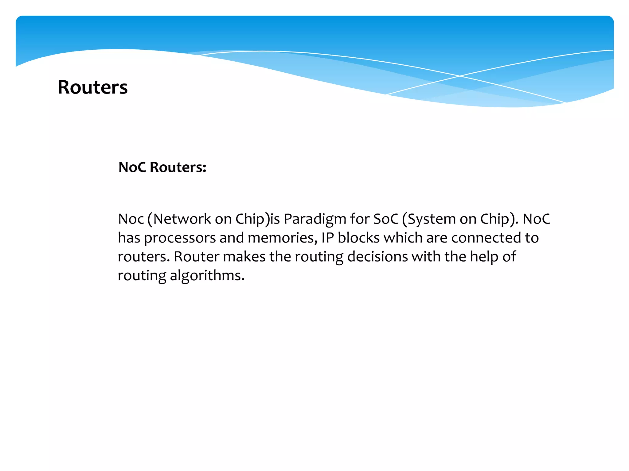 Router architectures | PPTX