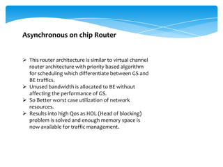 Router architectures | PPTX