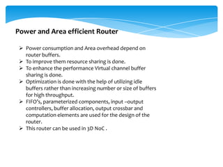 Router architectures | PPTX