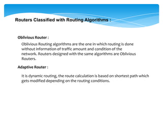 Router architectures | PPTX