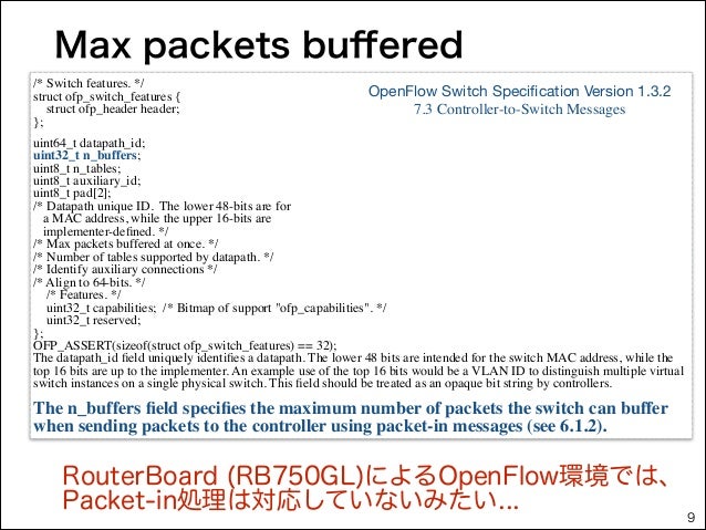 RouterBOARD with OpenFlow