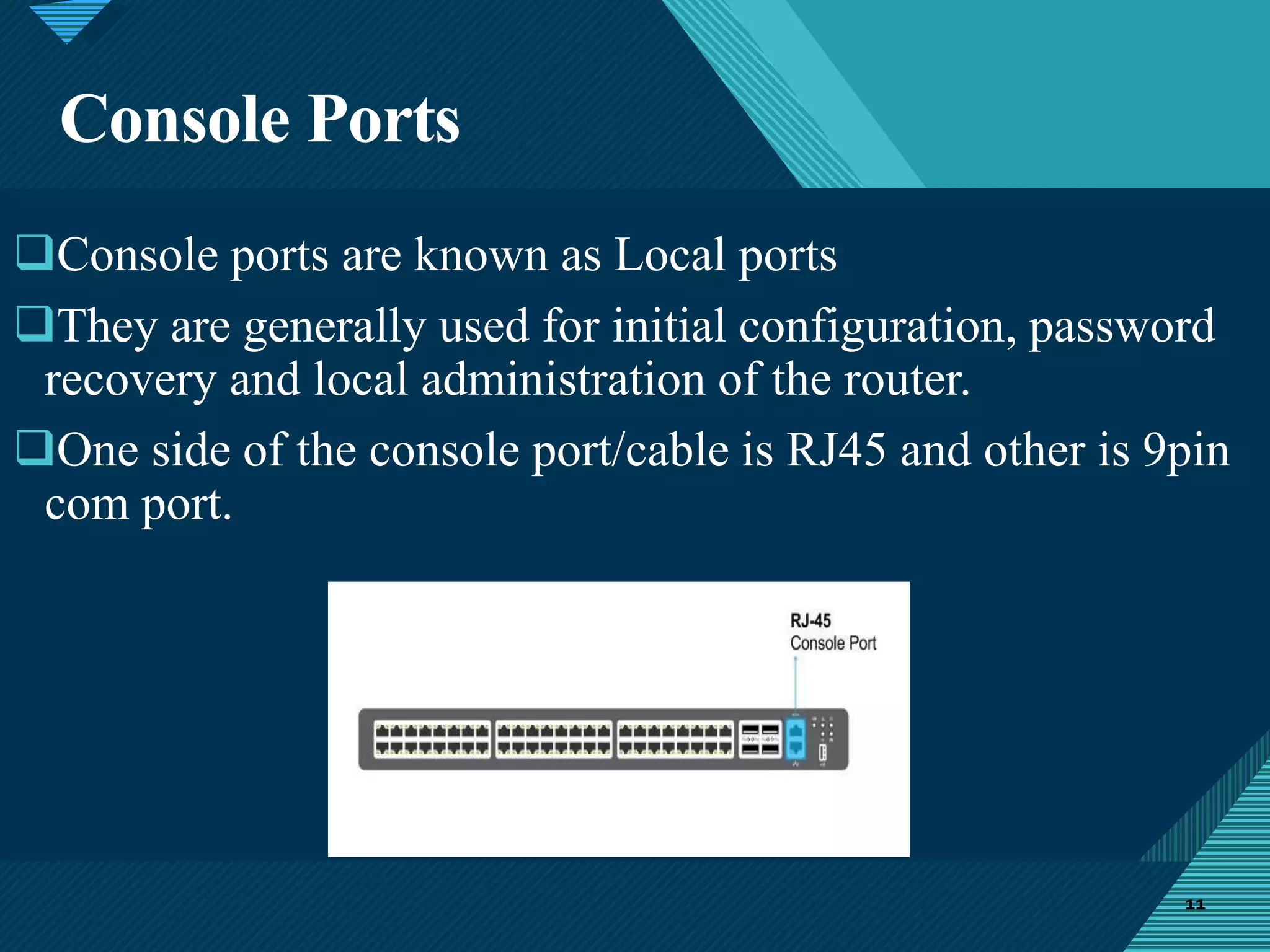 Router configuration | PPTX
