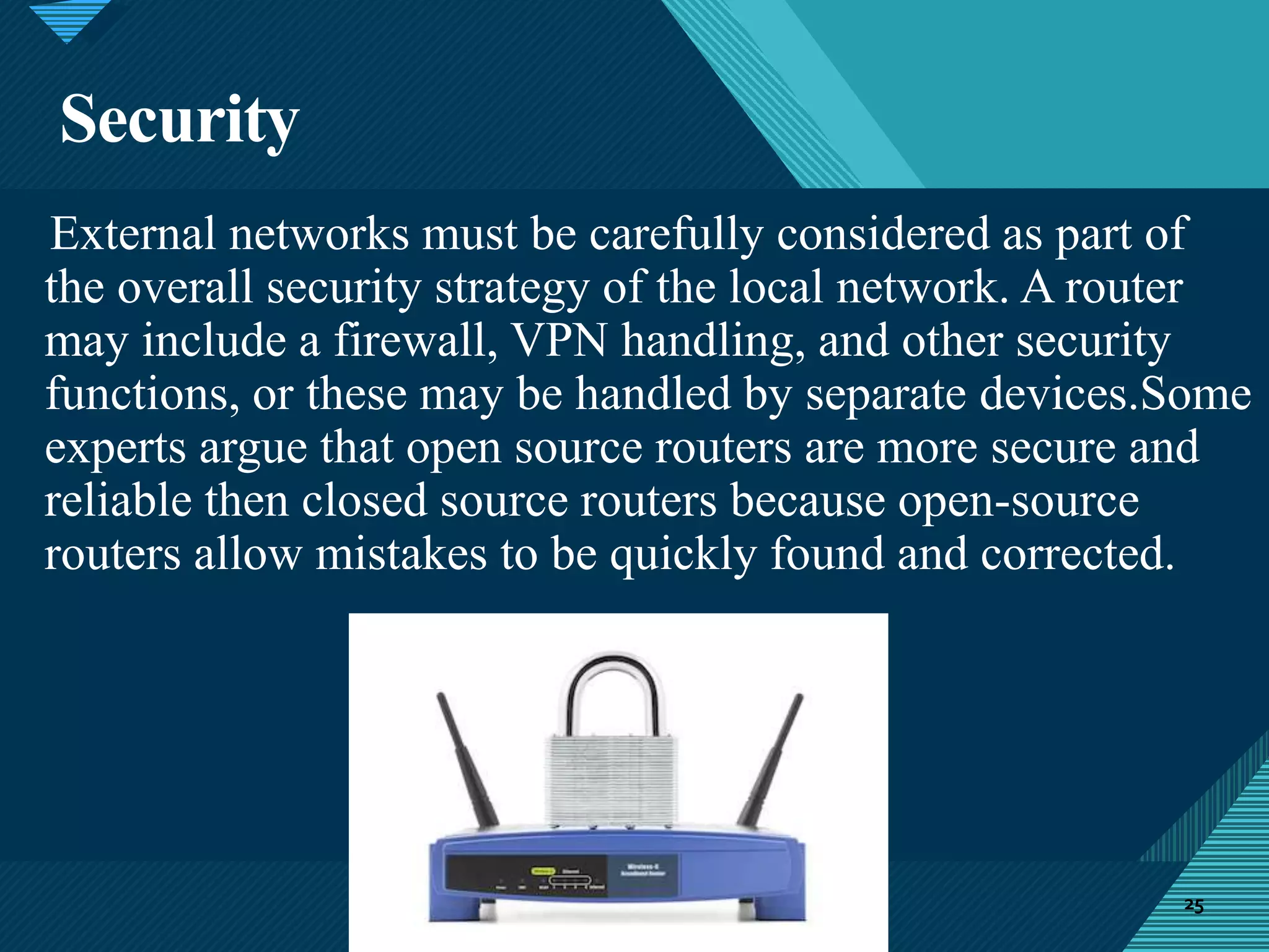 Router configuration | PPTX