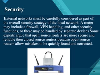 Router configuration | PPTX