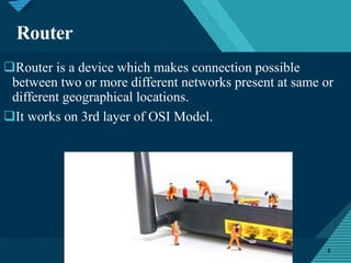 Router configuration | PPTX