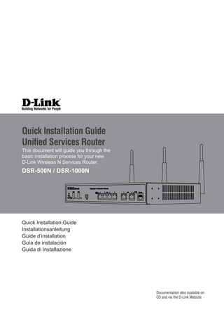 Router D-Link DSR 500 | PDF