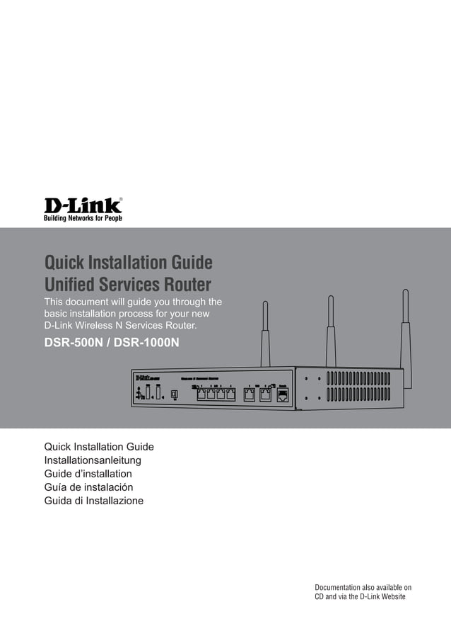 Router D-Link DSR 500 | PDF