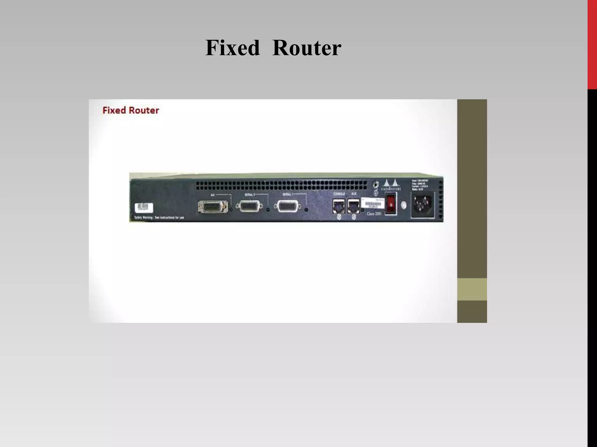 Router Full Concept pdf | PPTX