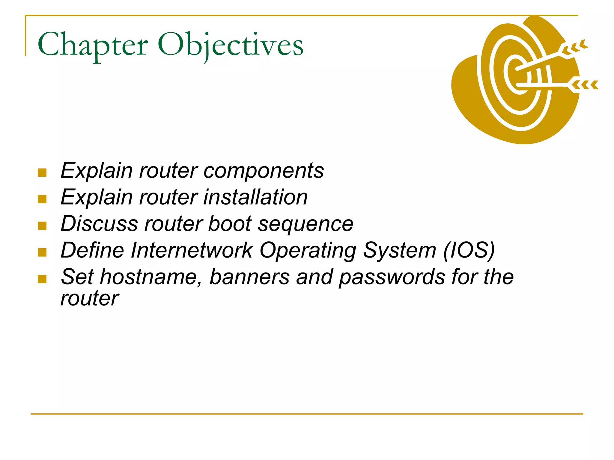 Router fundamentals | PPTX