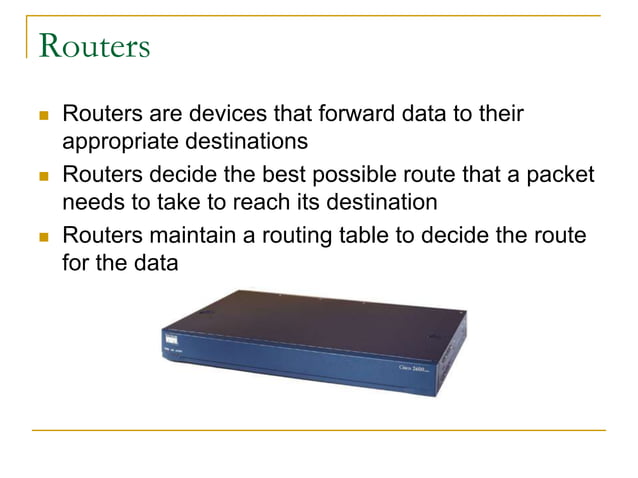 Router fundamentals | PPTX
