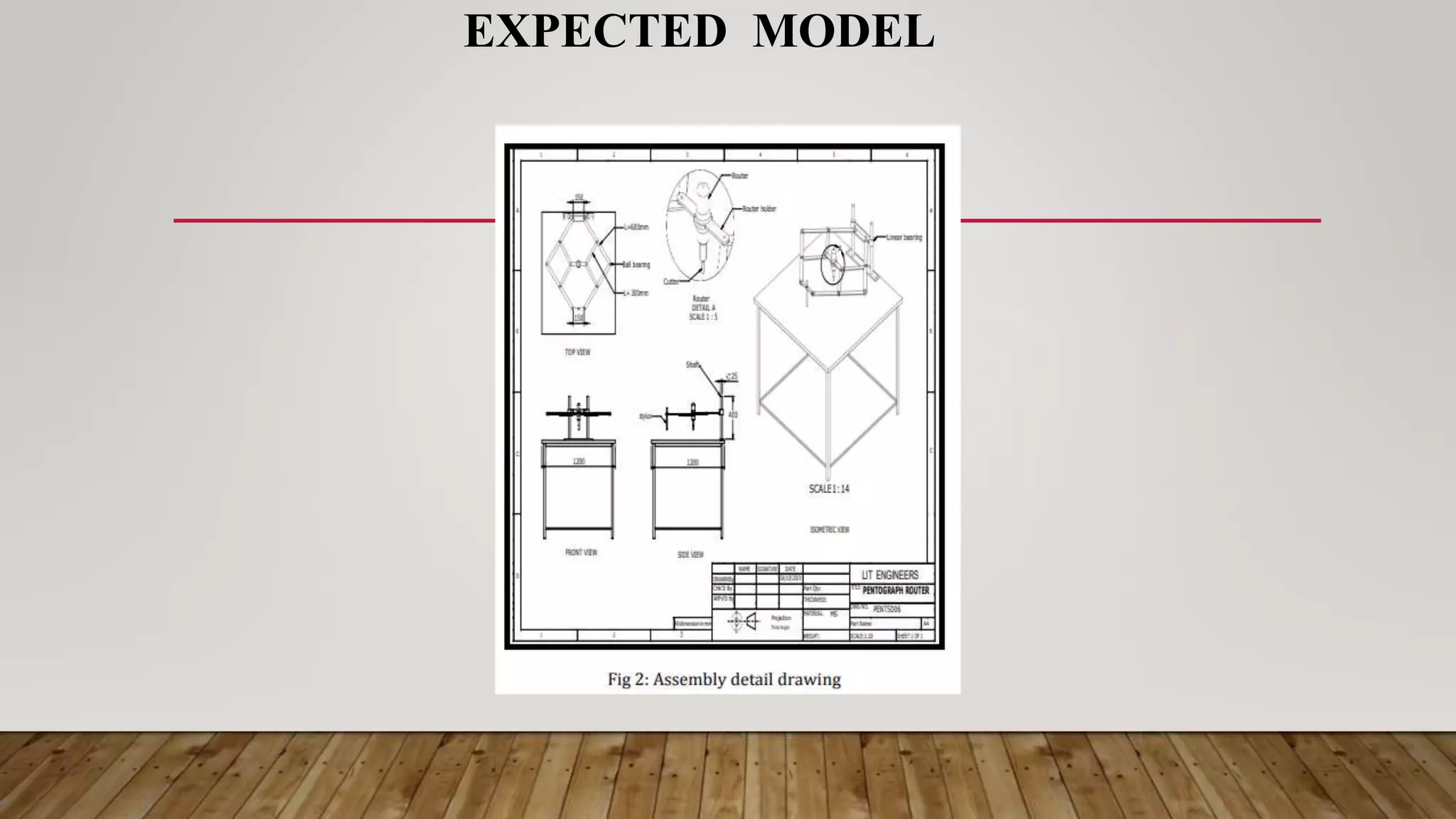 ROUTER MACHINE USING PANTOGRAPH AND FOUR BAR MECHANISM.pptx
