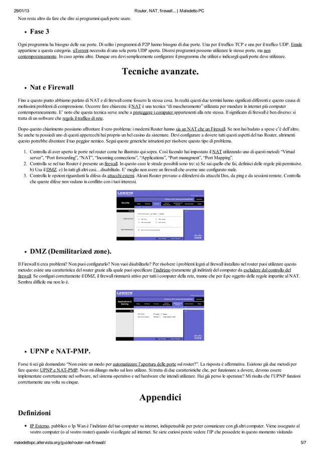 Router, nat, firewall.. | PDF