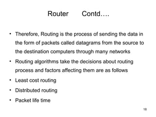 Router&routing | PPT