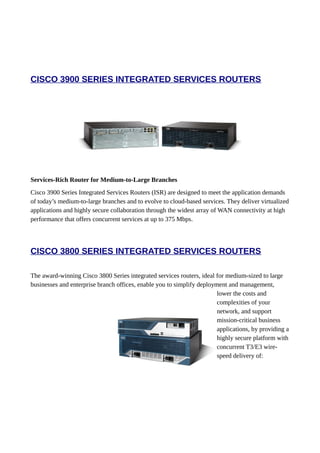 Routers | PDF