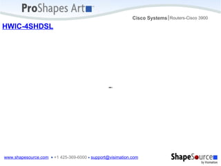 Routers-Cisco 3900_Art_Shapes_Network.ppt