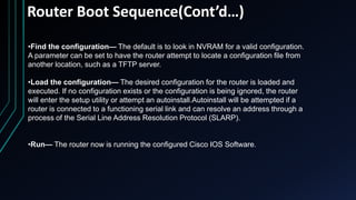 BASIC OF ROUTERS,ROUTER IOS AND ROUTING PROTOCOLS | PPTX