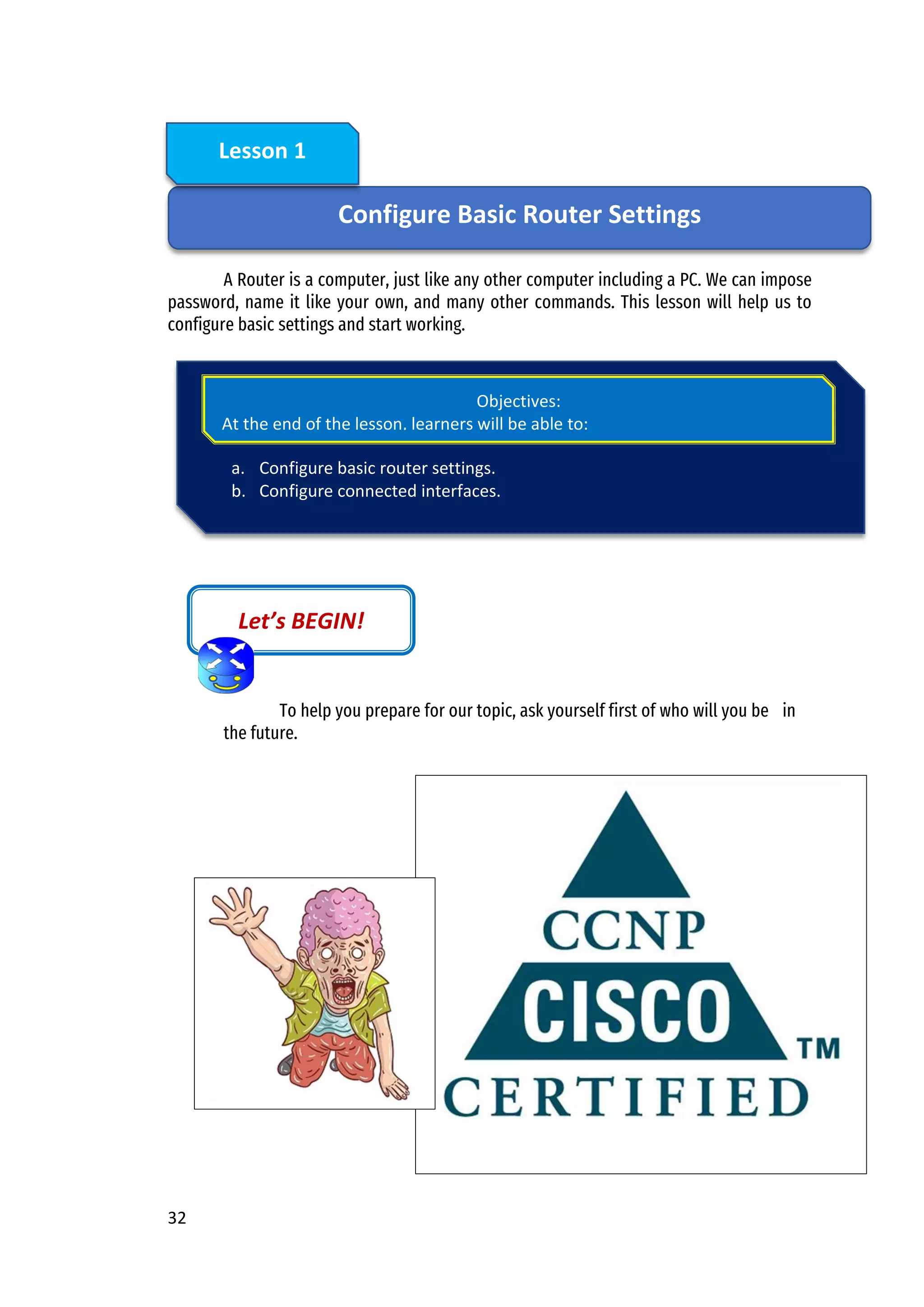 Routers and Routing Basic Module 1 | PDF | Computer Networking | Computing
