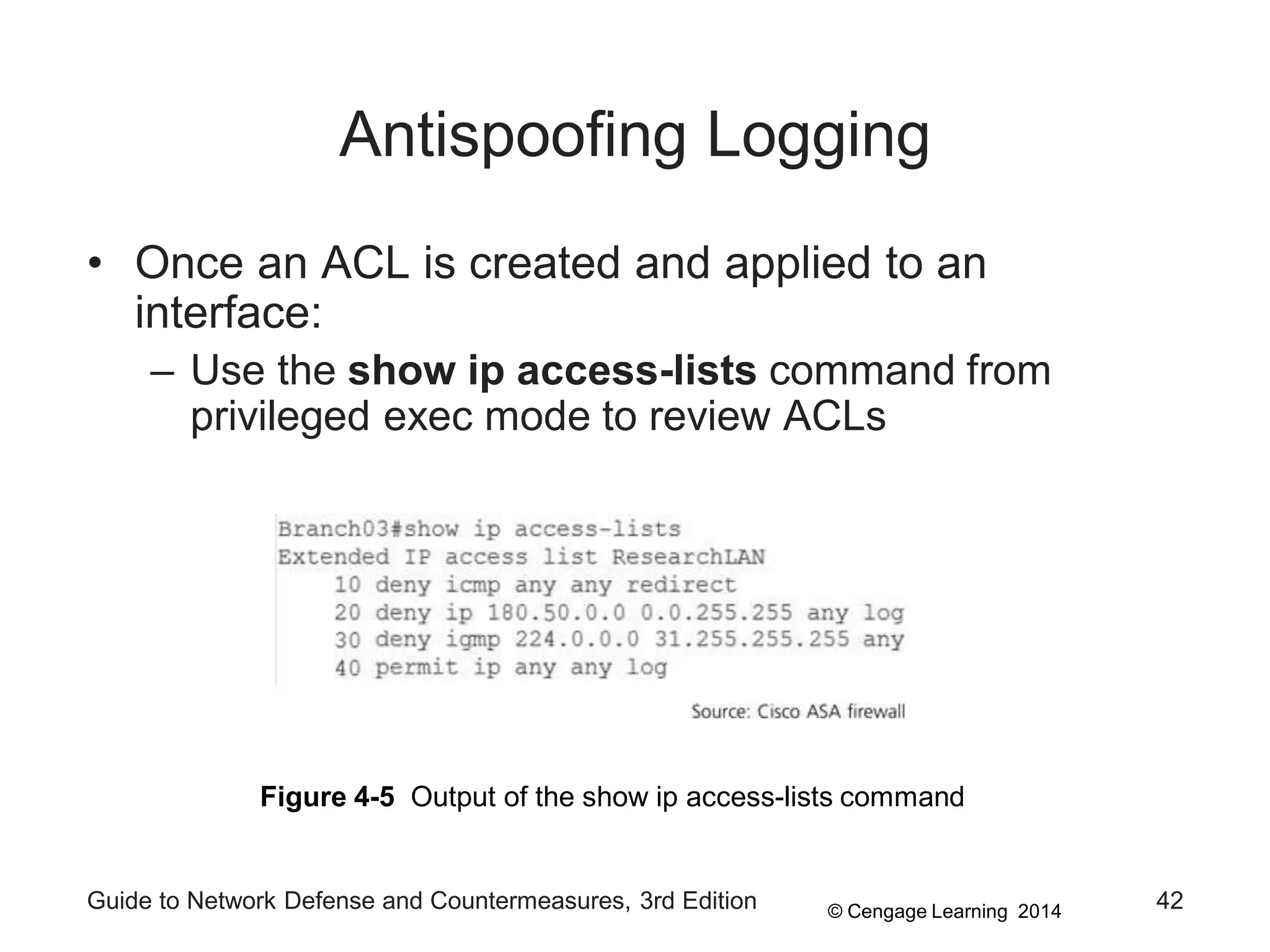 Guide to Network Defense Router Security | PDF