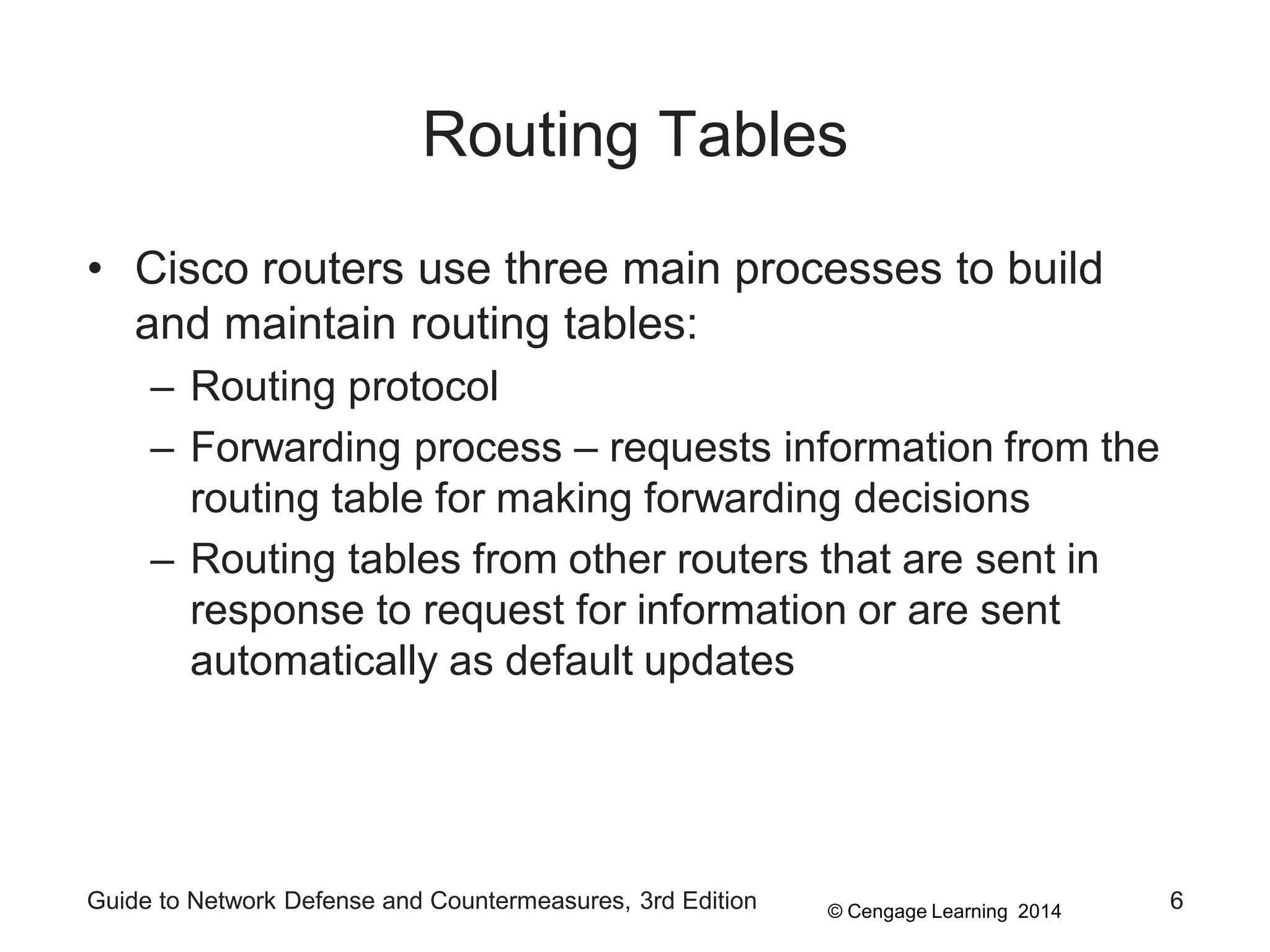Guide to Network Defense Router Security | PDF