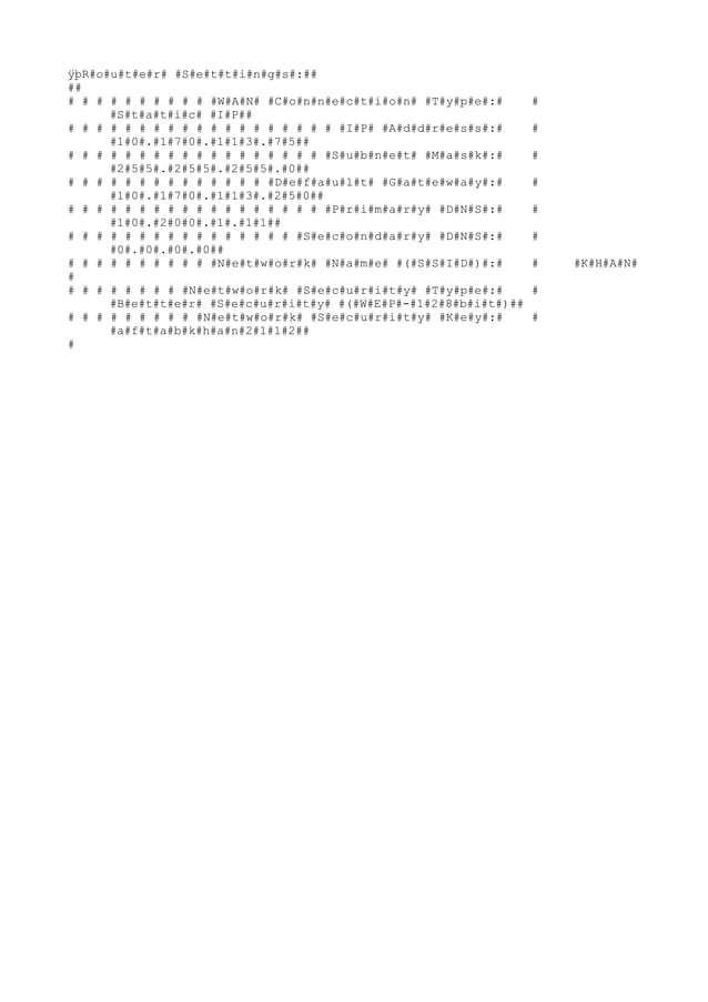 Router settings | TXT | Computer Networking | Computing