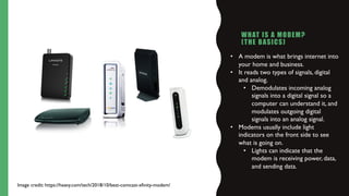 Modems & Routers Lesson | PDF