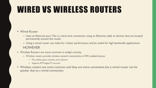 Modems & Routers Lesson | PDF